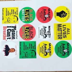 Office | George Floyd Xl Vinyl Decal Sticker 5x6black Liv | Poshmark